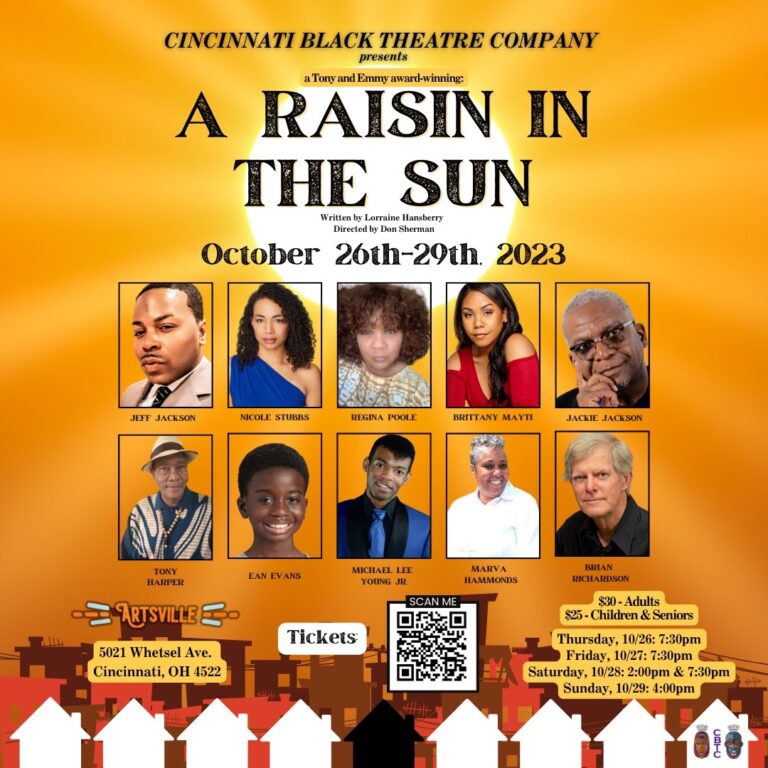 Cincinnati Black Theatre Company Presents Lorraine Hansberry’s “A ...