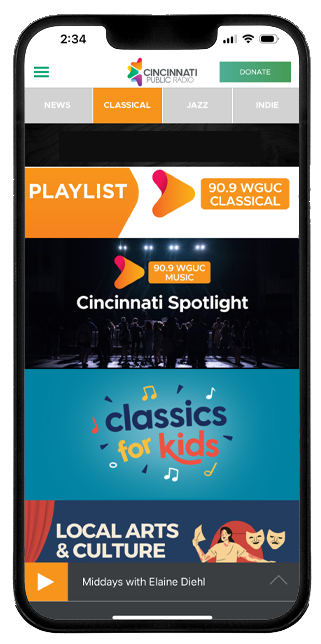 Ways to Listen – Classical 90.9 WGUC