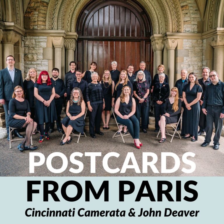 Postcards From Paris With Cincinnati Camerata This Sunday Afternoon ...